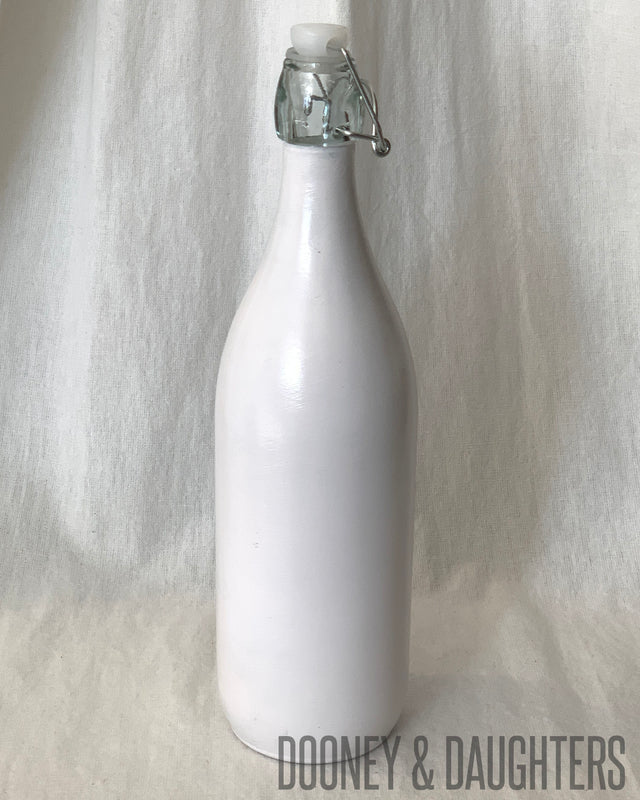 Decorated Glass Bottle | Transfer Bottle | Dooney & Daughters
