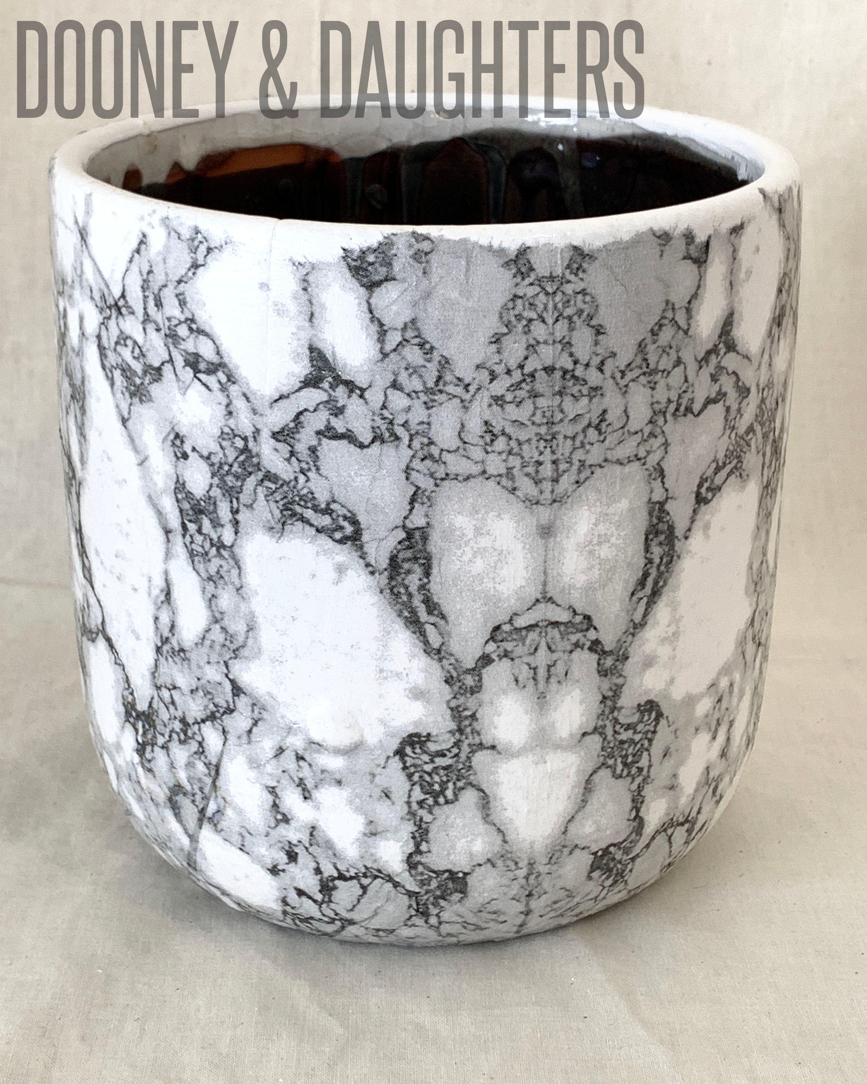 Hand Decoupaged Plant Pot | Dooney & Daughters