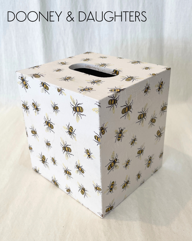 Hand Decorated Tissue Boxes | Dooney & Daughters