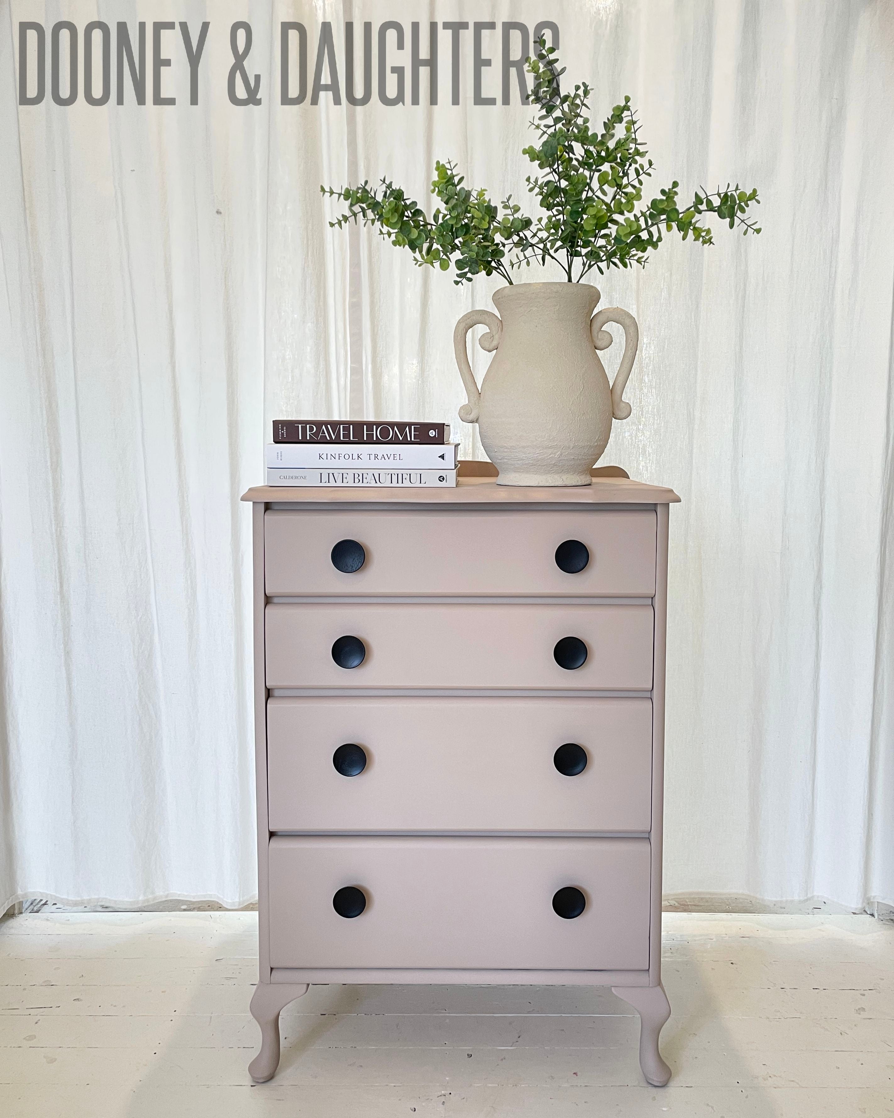 Painted Tallboy | Beige Tallboy | Dooney & Daughters