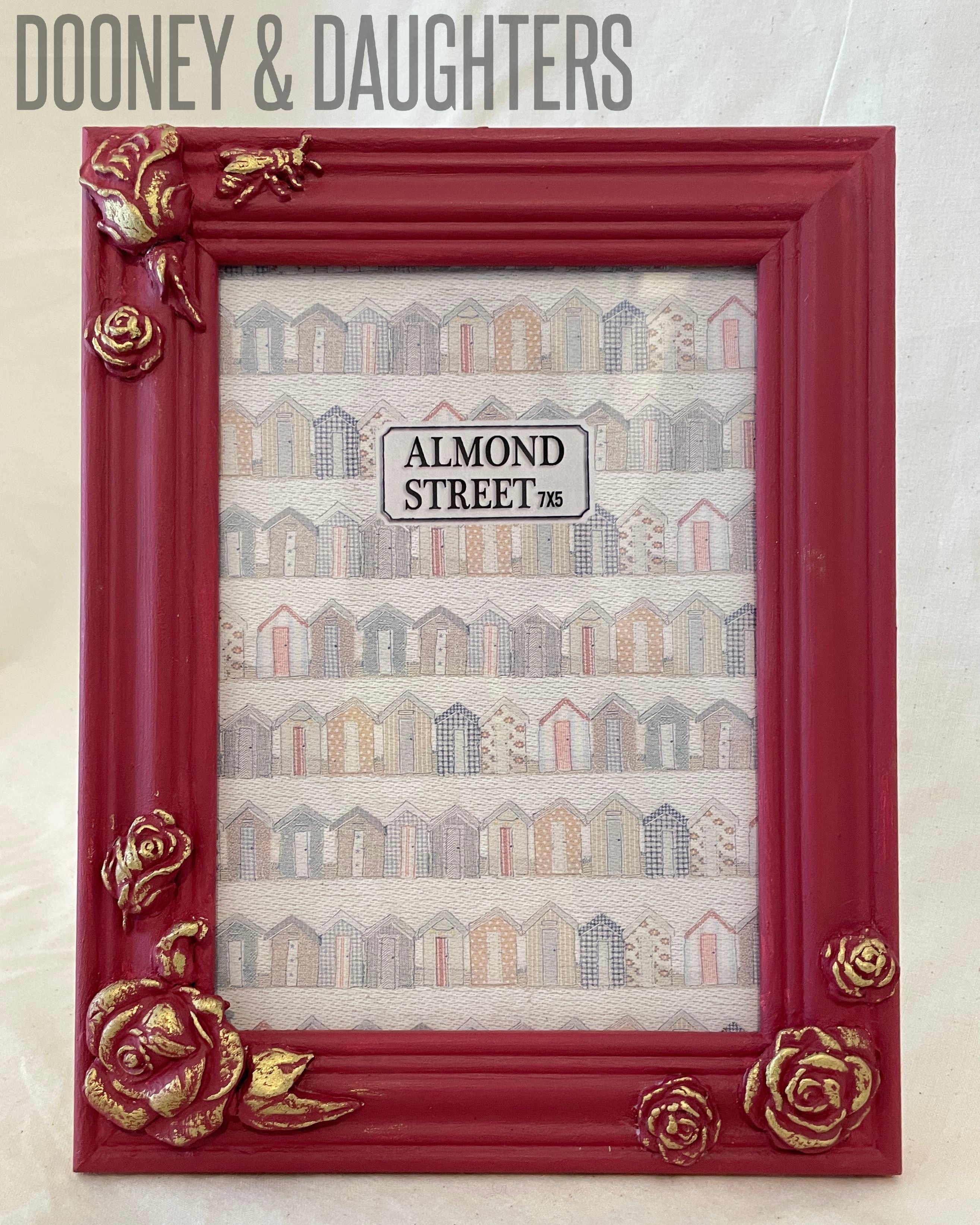 Red Roses Photo Frame | Handmade | Dooney & Daughters