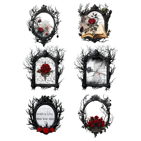 Romantic Gothic Labels | White Cloud | Furniture Transfer