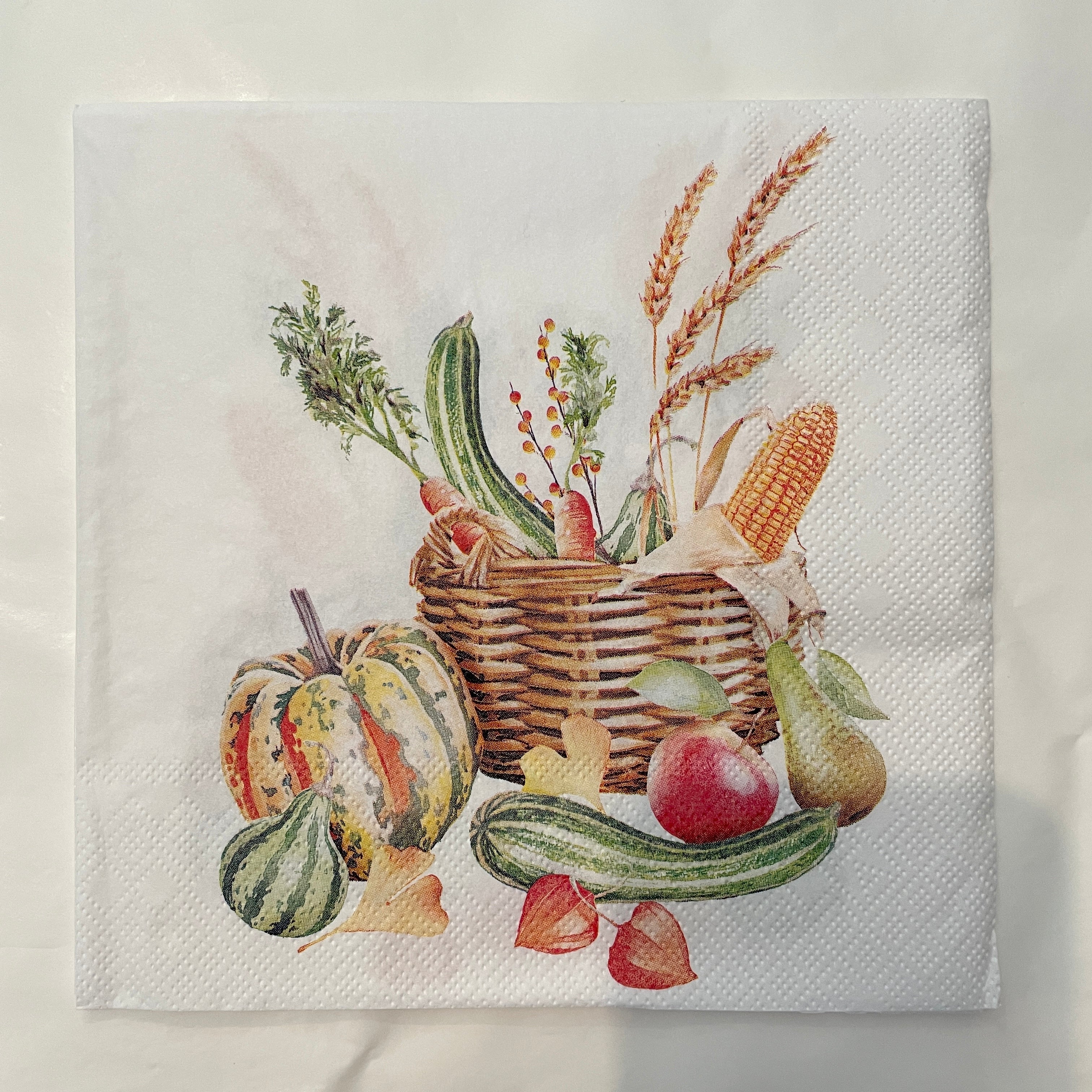 Autumn Napkin | Decoupage Napkin | Dooney & Daughters