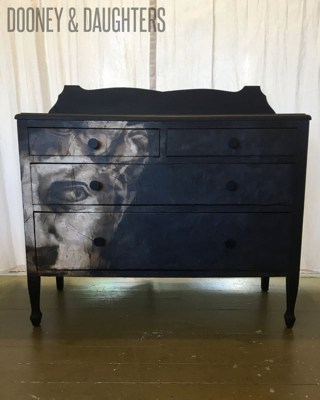 David Decoupage Paper | Decoupage Dresser | Dooney & Daughters