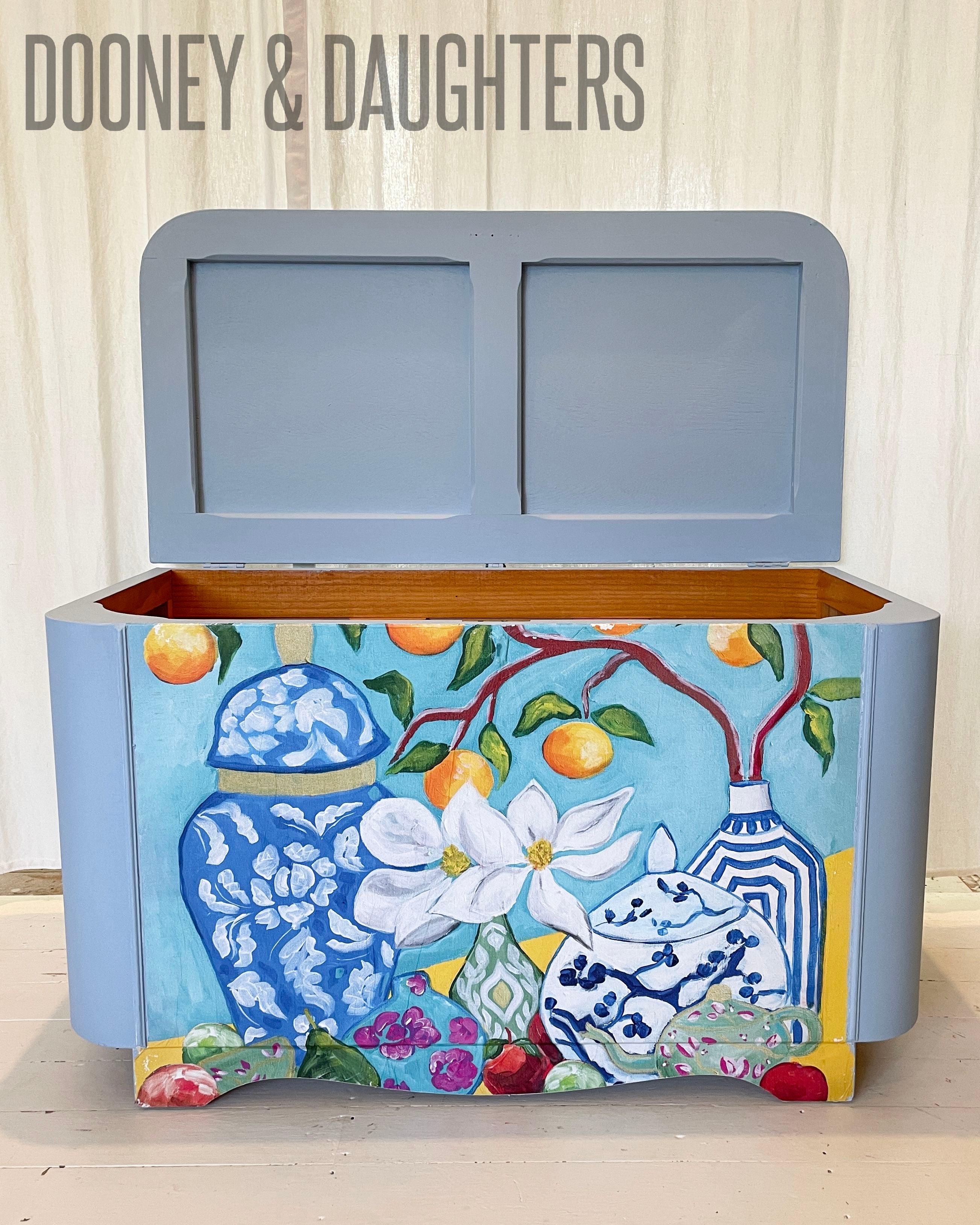Ginger Jars | Painted Glory Box | Dooney & Daughters