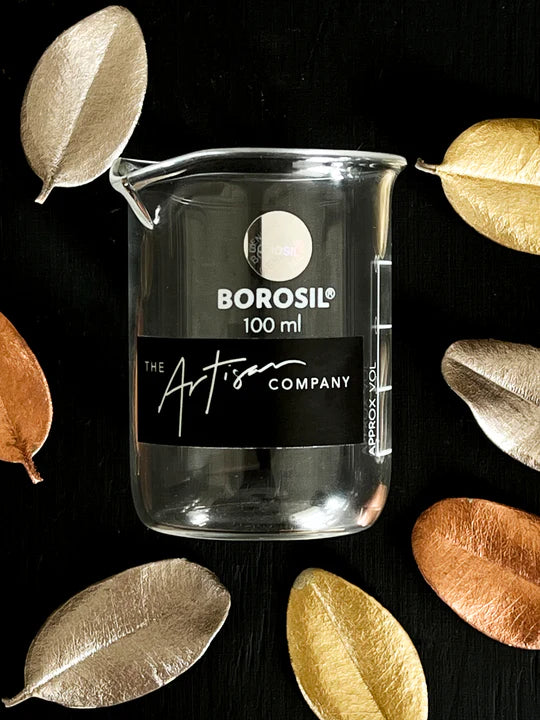 Glass Beaker Lab Grade | Metallic Paint | Dooney & Daughters