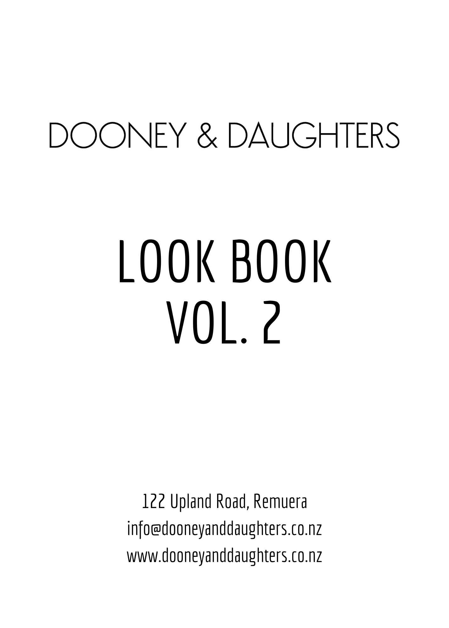 Look Book Vol. 2 | eBook | Dooney & Daughters