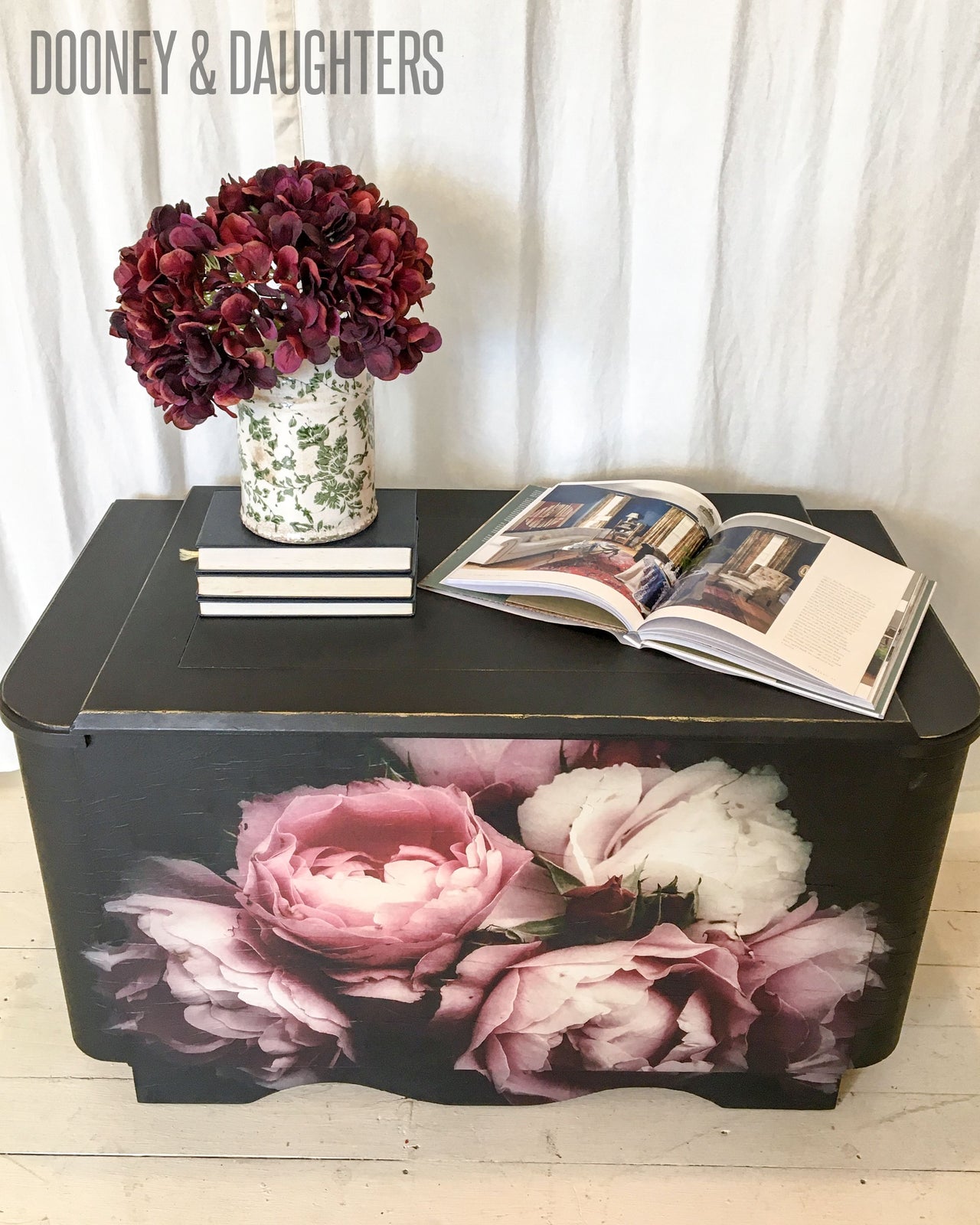 Floral Decoupage | Moody Floral Glory Box | Dooney & Daughters